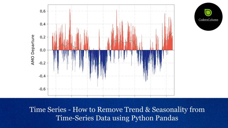 How to Remove Trend & Seasonality from Time-Series Data in Python? How to Remove Trend & Seasonality from Time-Series Data in Python?